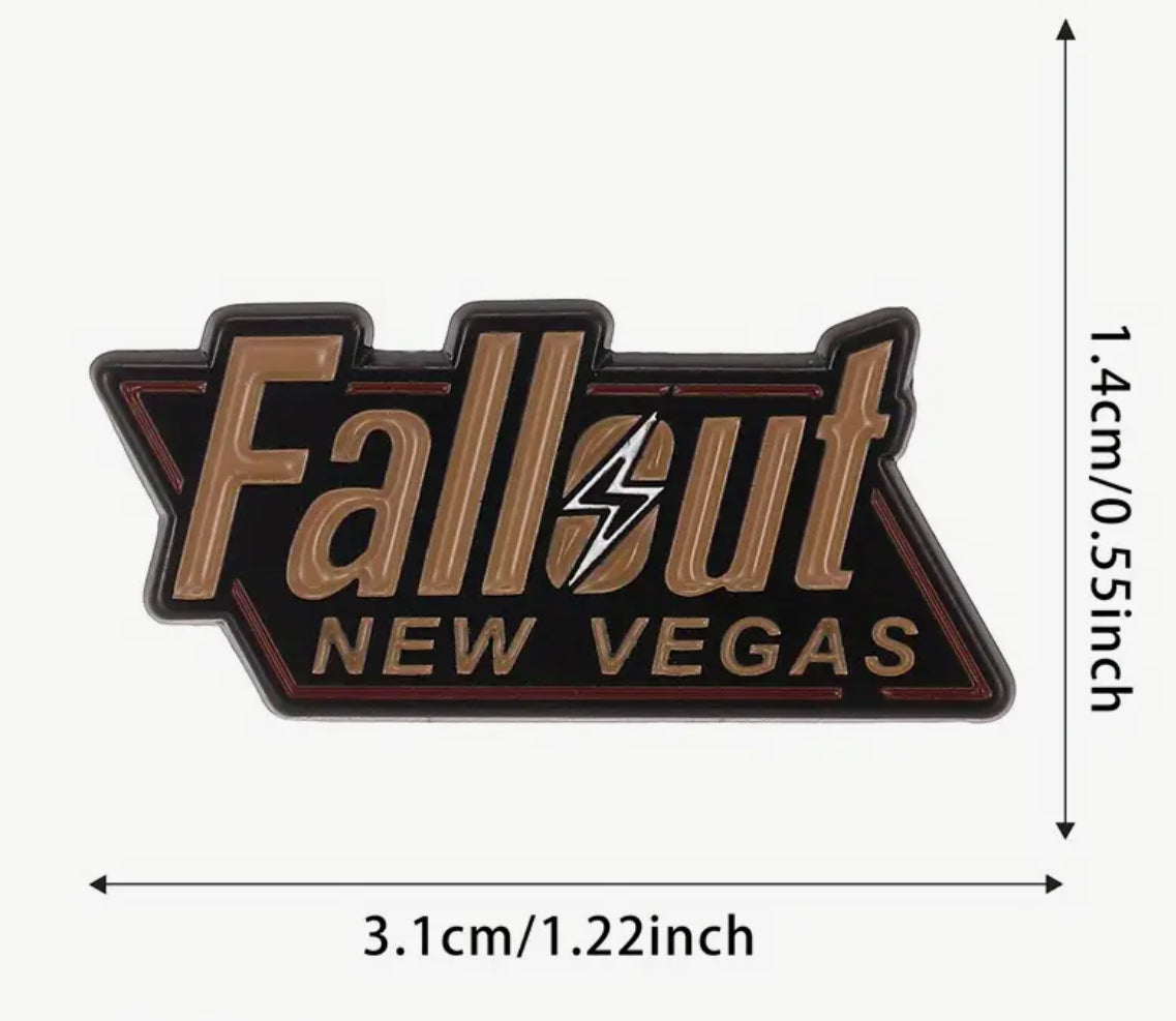 Fallout New Vegas Enamel Pin – Creatures And Cuties