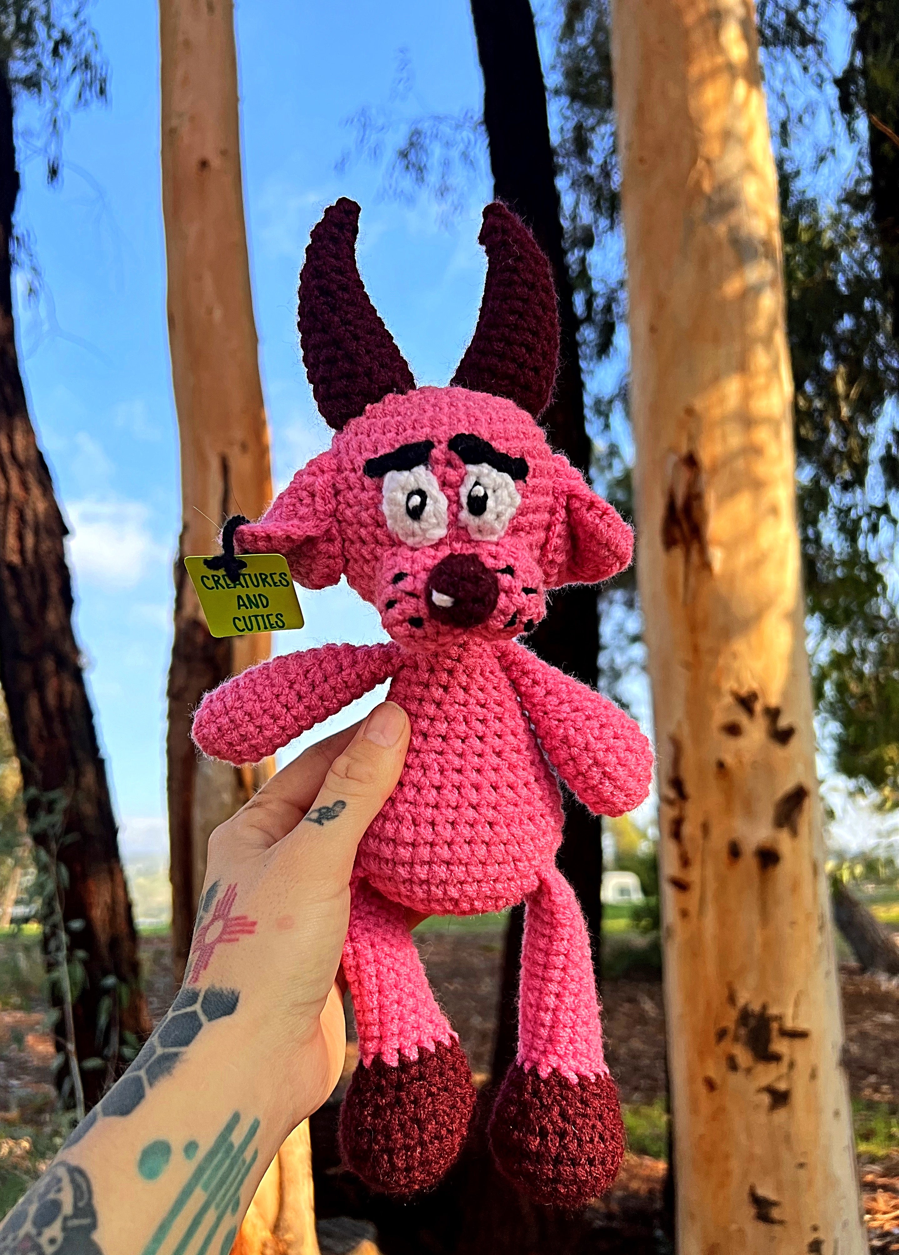 Courage the Cowardly Goat – Creatures And Cuties