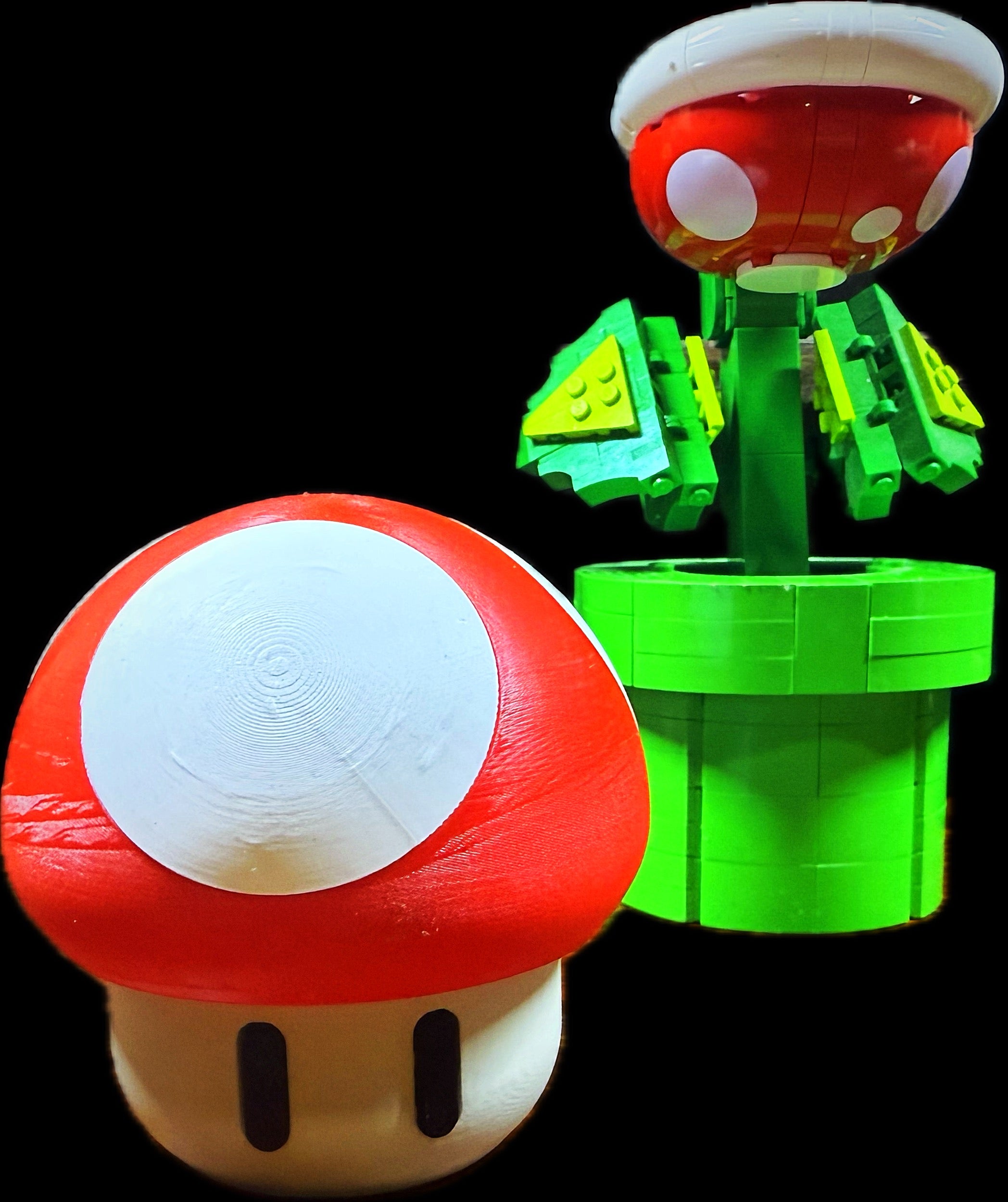 Mario Mushroom Stash Jar – Creatures And Cuties